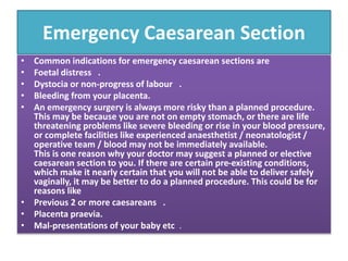 Caesarean section | PPTX