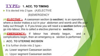 Caesarean section | PPTX