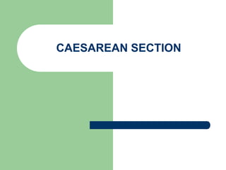 Caesarean section.ppt