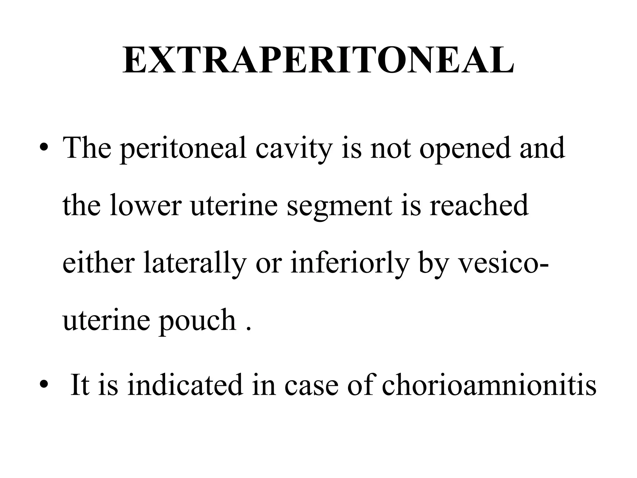 caesarean section.pptx for nursing students | PPTX