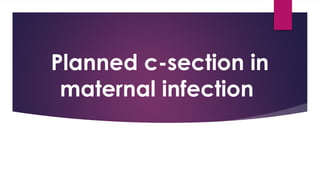 Caesarean section - indications and types | PPT.pptx