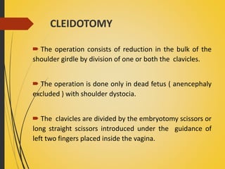 Caesarean section & others | PPTX