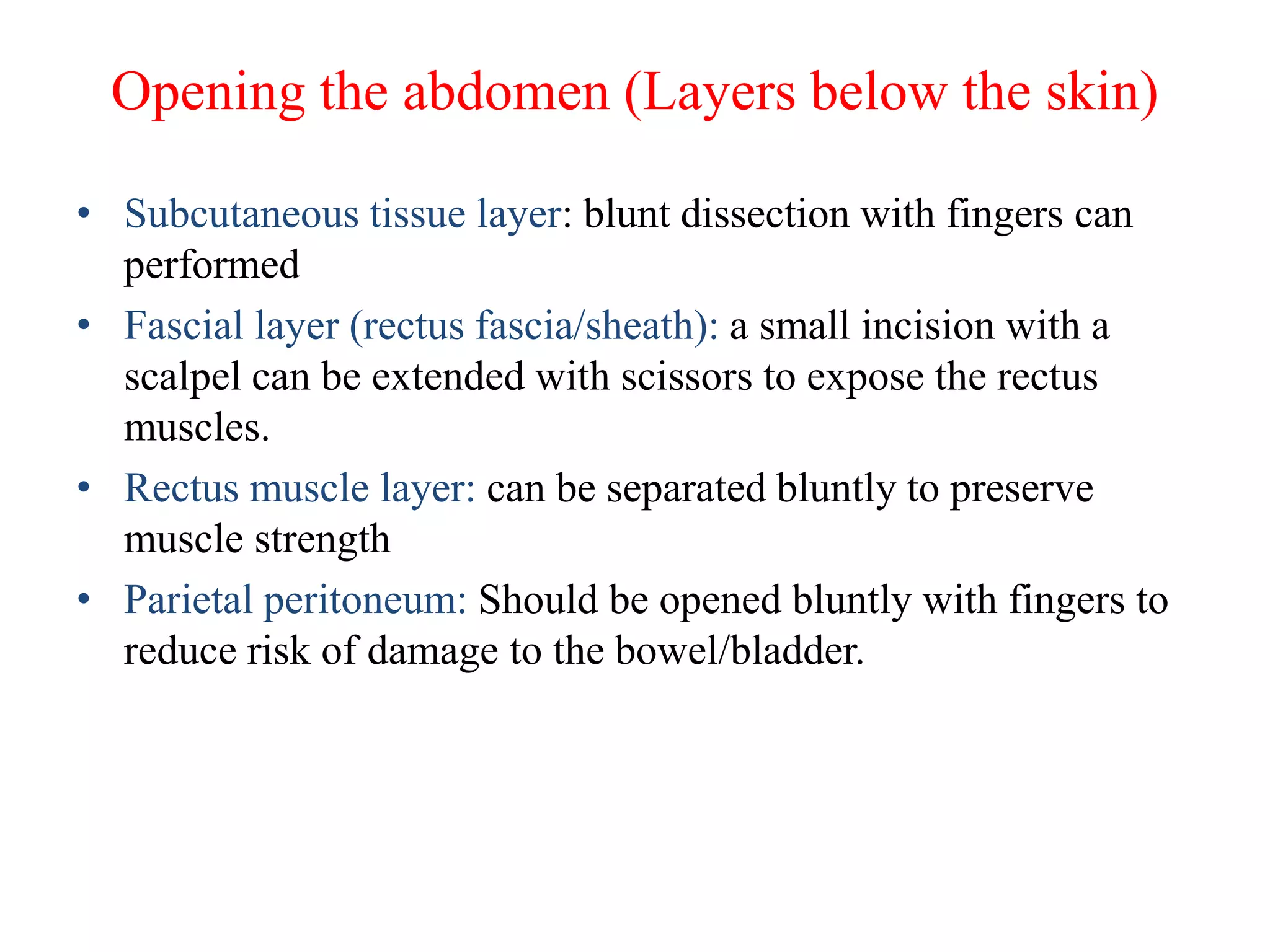 Caesarean section (techniques) pgp | PPTX