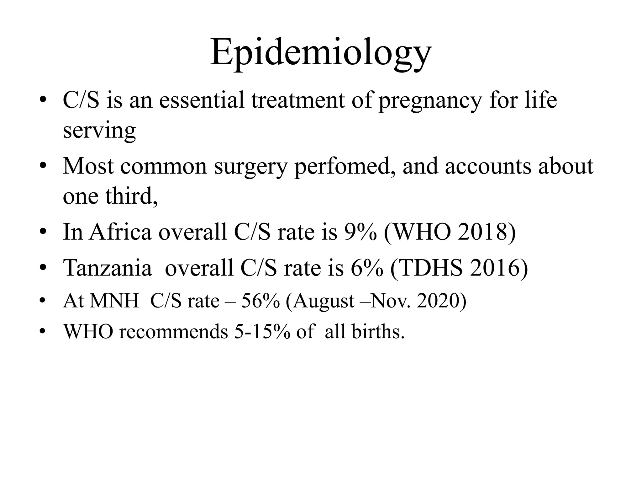 Caesarean section (techniques) pgp | PPTX