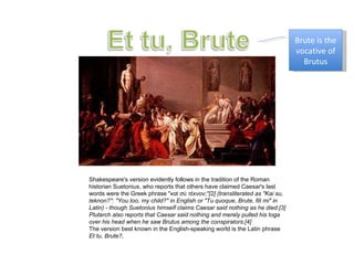 Caesar's quotes | PPT