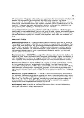 CAES Example Of Managerial Promotion Assessment | PDF