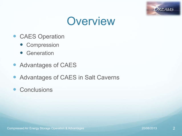 Caes operation and advantages | PPTX | Power and Energy Industry ...
