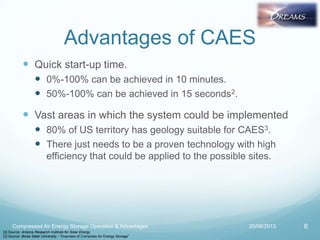 Caes operation and advantages | PPTX | Power and Energy Industry ...