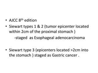 Carcinoma esophagus | PPTX