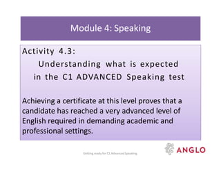 Cae speaking part 3 | PPTX
