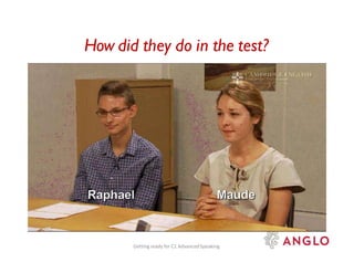 Cae speaking part 3 | PPTX