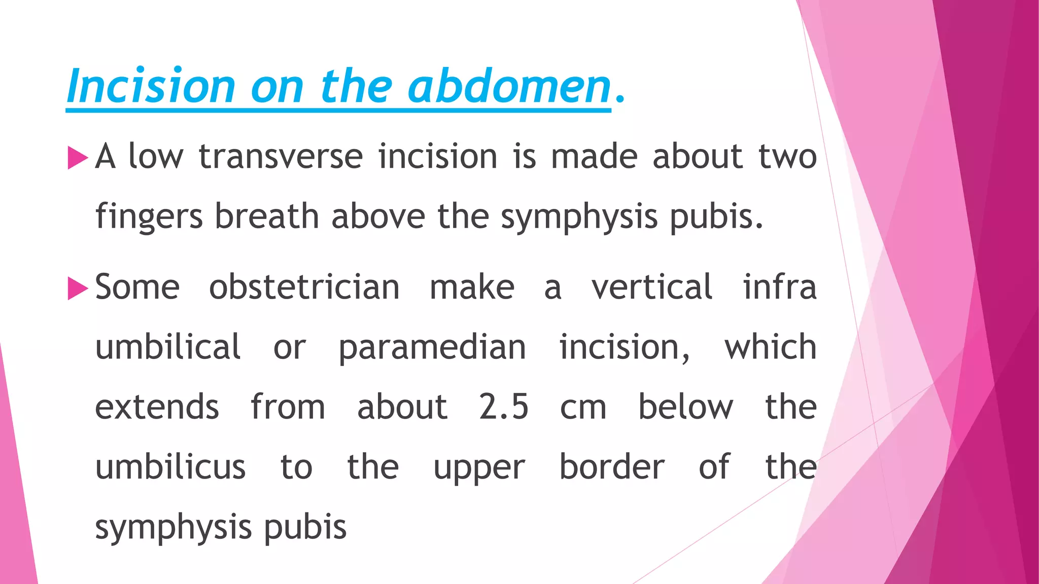 Caesarean section | PPTX