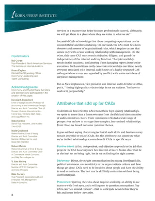 Internal Audit & Risk - Building Relationship Acumen | PDF