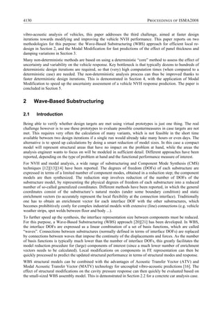 Cae technologies for efficient vibro acoustic vehicle | PDF