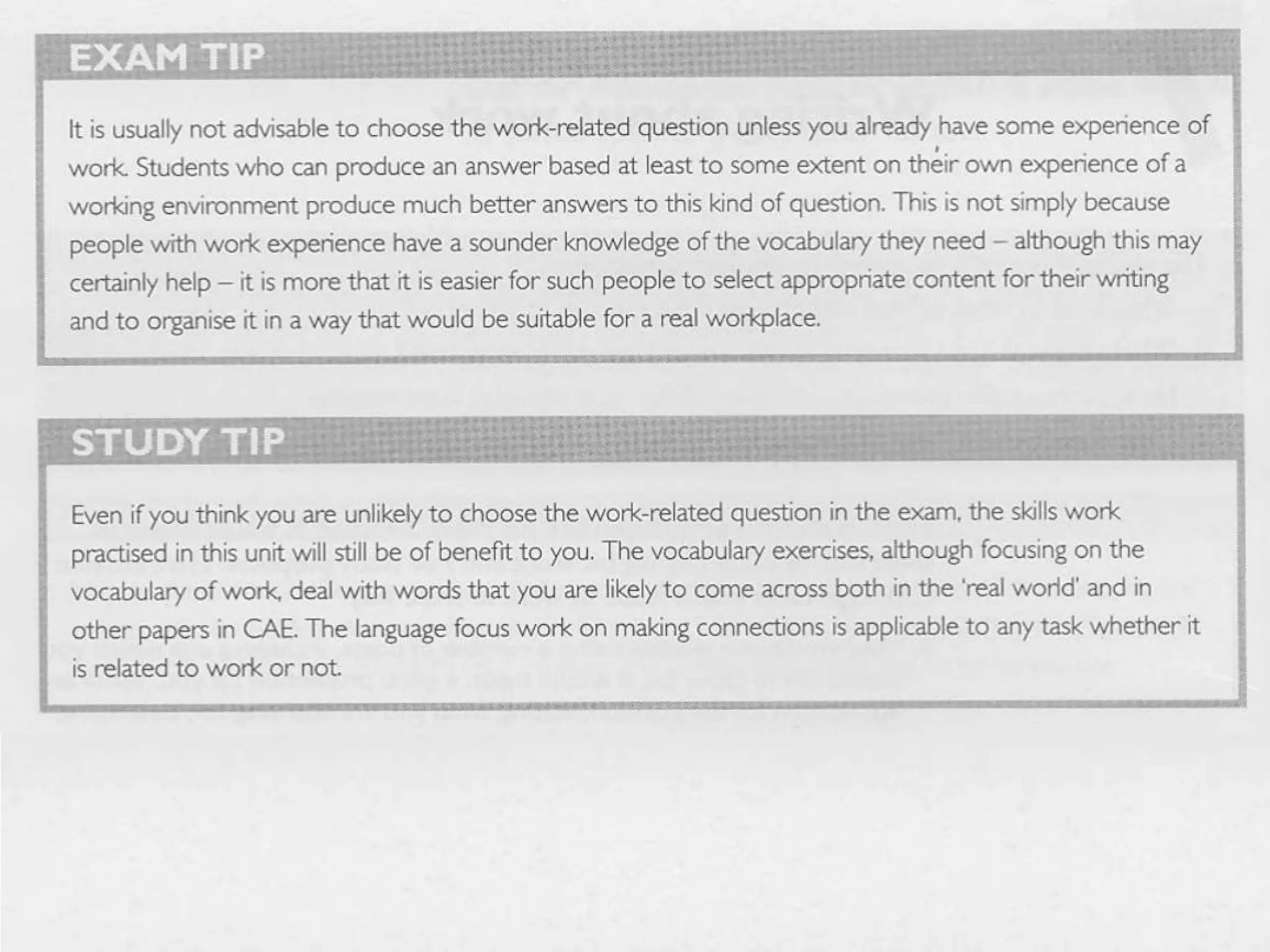 CAE Writing skills Unit 7 - Writing about work.pptx | Resume Writing and Advice | Job Search