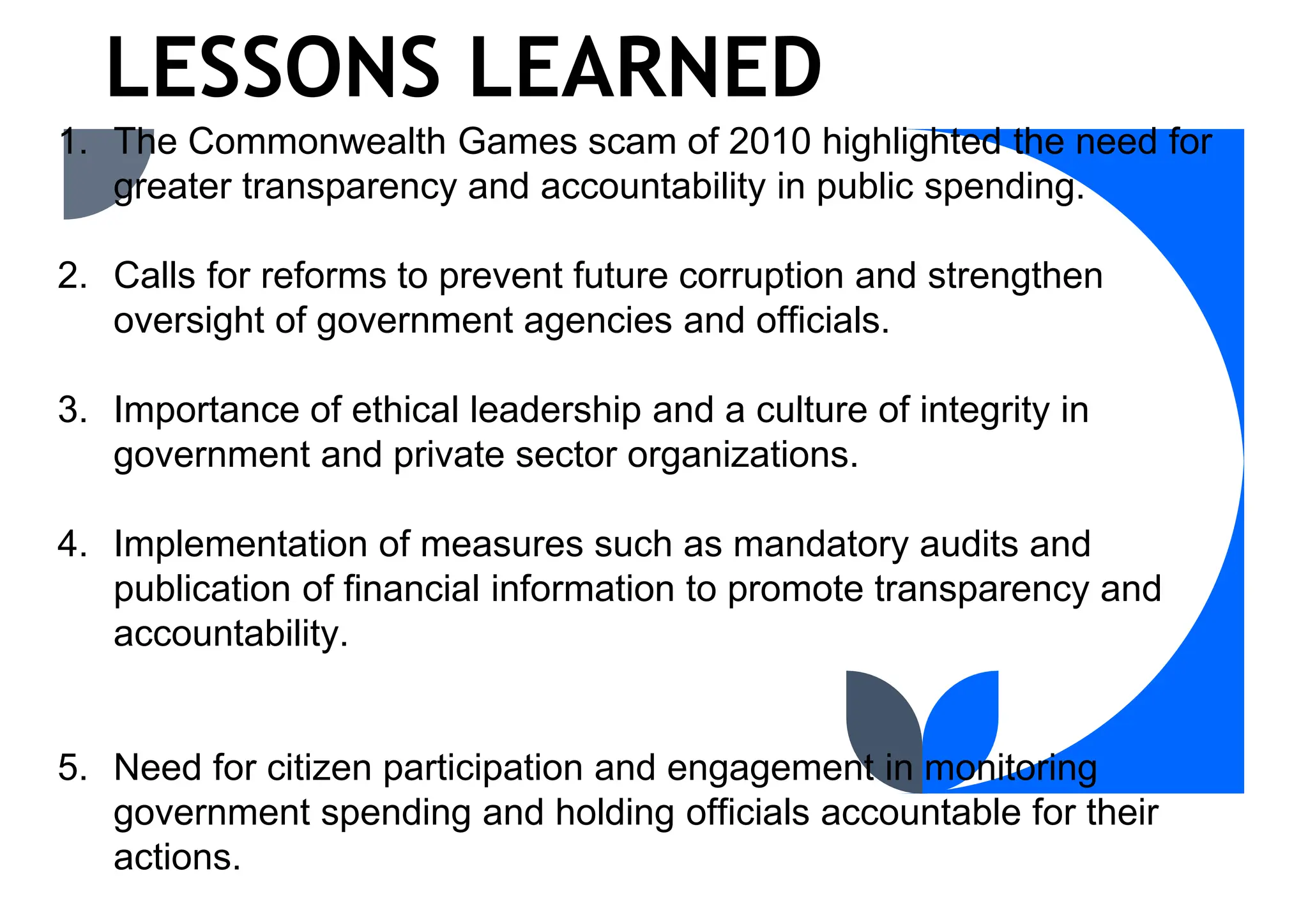 Commonwealth Games Scam India 2010 | PPTX