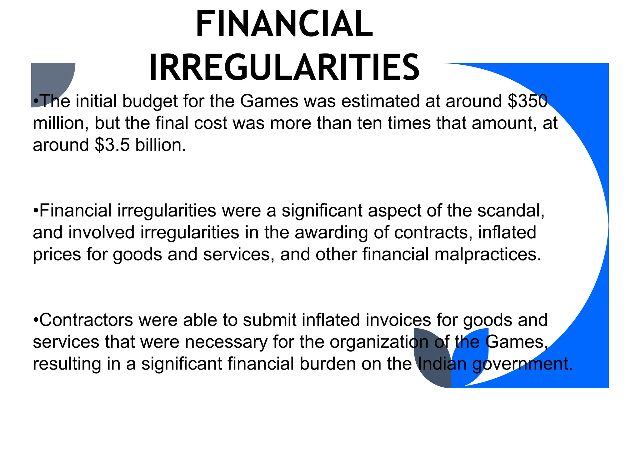 Commonwealth Games Scam India 2010 | PPTX