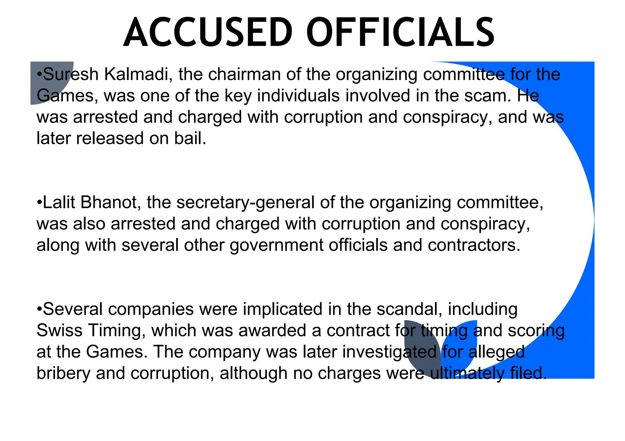 Commonwealth Games Scam India 2010 | PPTX