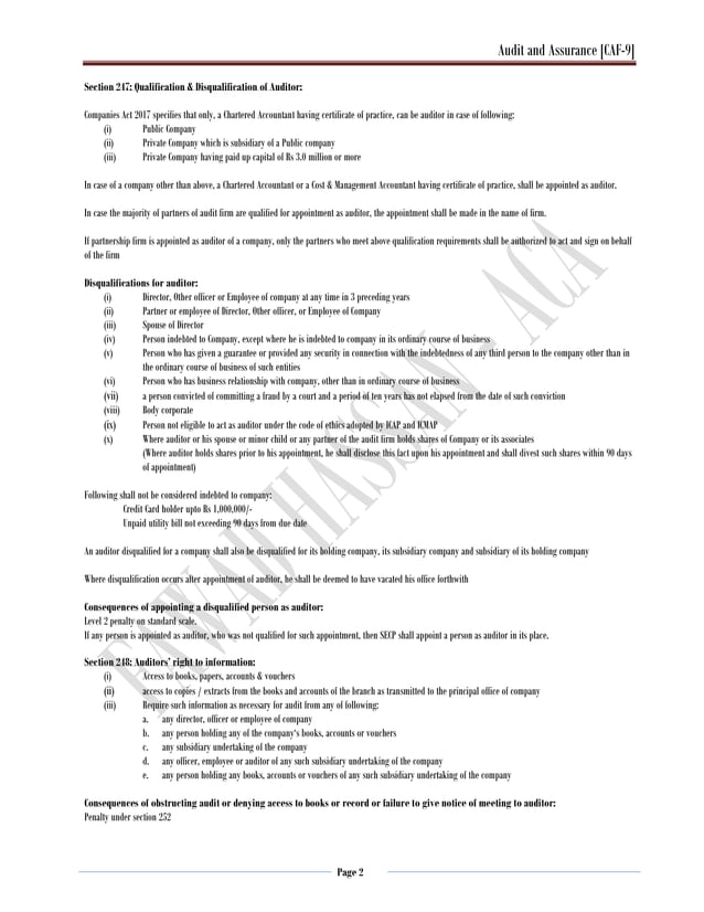 International Standards on Auditing - Summarized | PDF | Business ...