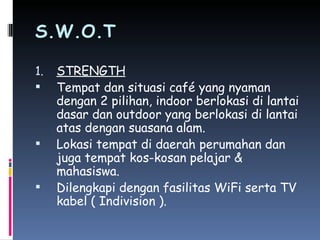 Café Adhelia Swot Analysis | PPT