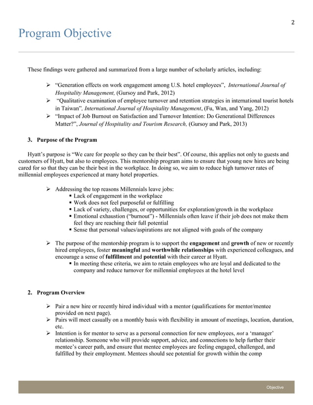 Mentorship Program Outline | PDF | Resume Writing and Advice | Job Search