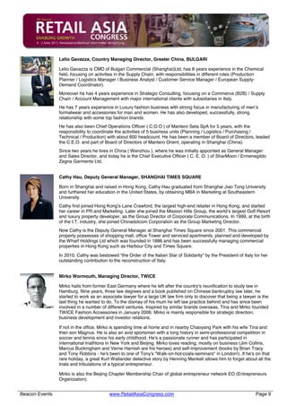 Speaker bio_1Jun_Retail Asia Congress 2011_ | PDF