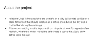 Cafe design - Case study - Architecture. | PDF