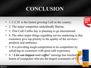 Cafe coffe marketing strategy | PPT