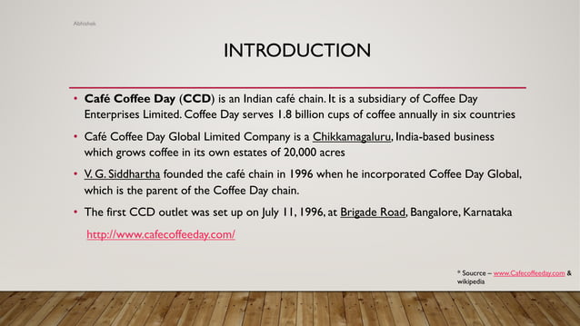 Cafe coffee day brand identity & analysis | PDF | Food & Drink