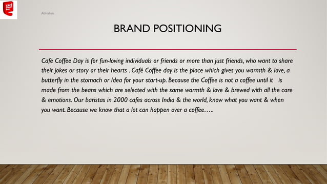 Cafe coffee day brand identity & analysis | PDF | Food & Drink