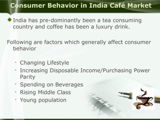 Cafe industry presentation | PPT