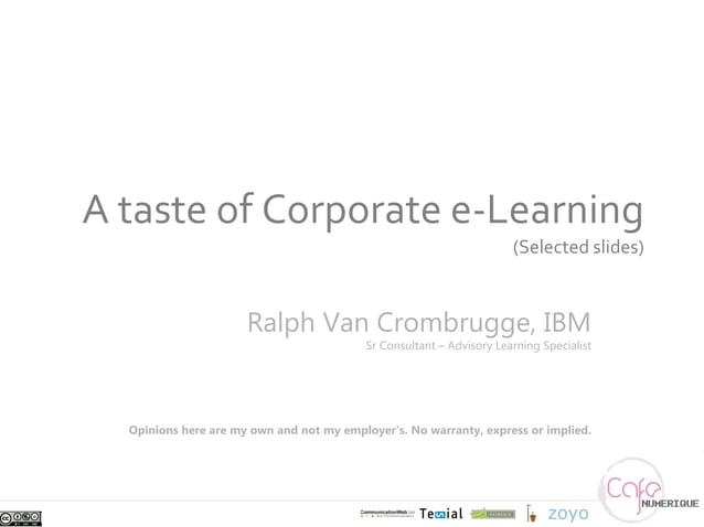Elearning corporate | PPT