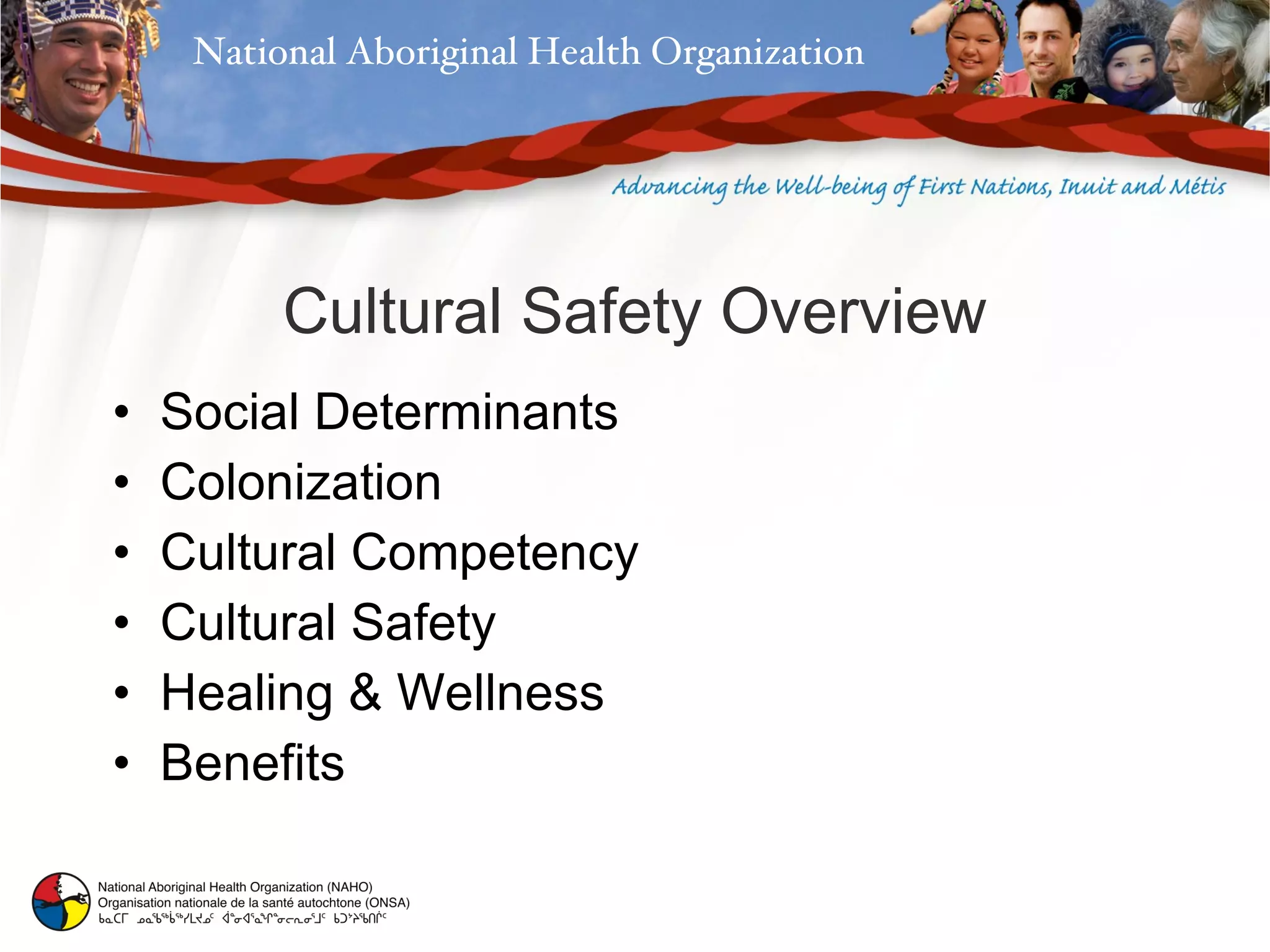 Cafe Scientifique: Cultural Competency and Safety | PPT