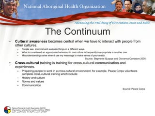 Cafe Scientifique: Cultural Competency and Safety | PPT