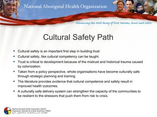 Cafe Scientifique: Cultural Competency and Safety | PPT