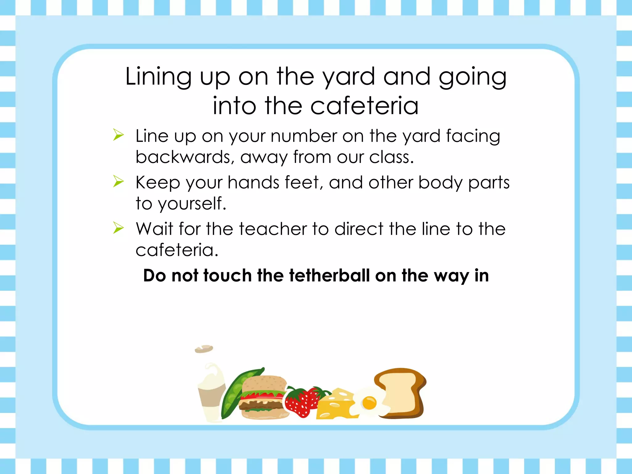 Cafeteria Procedures | PPT