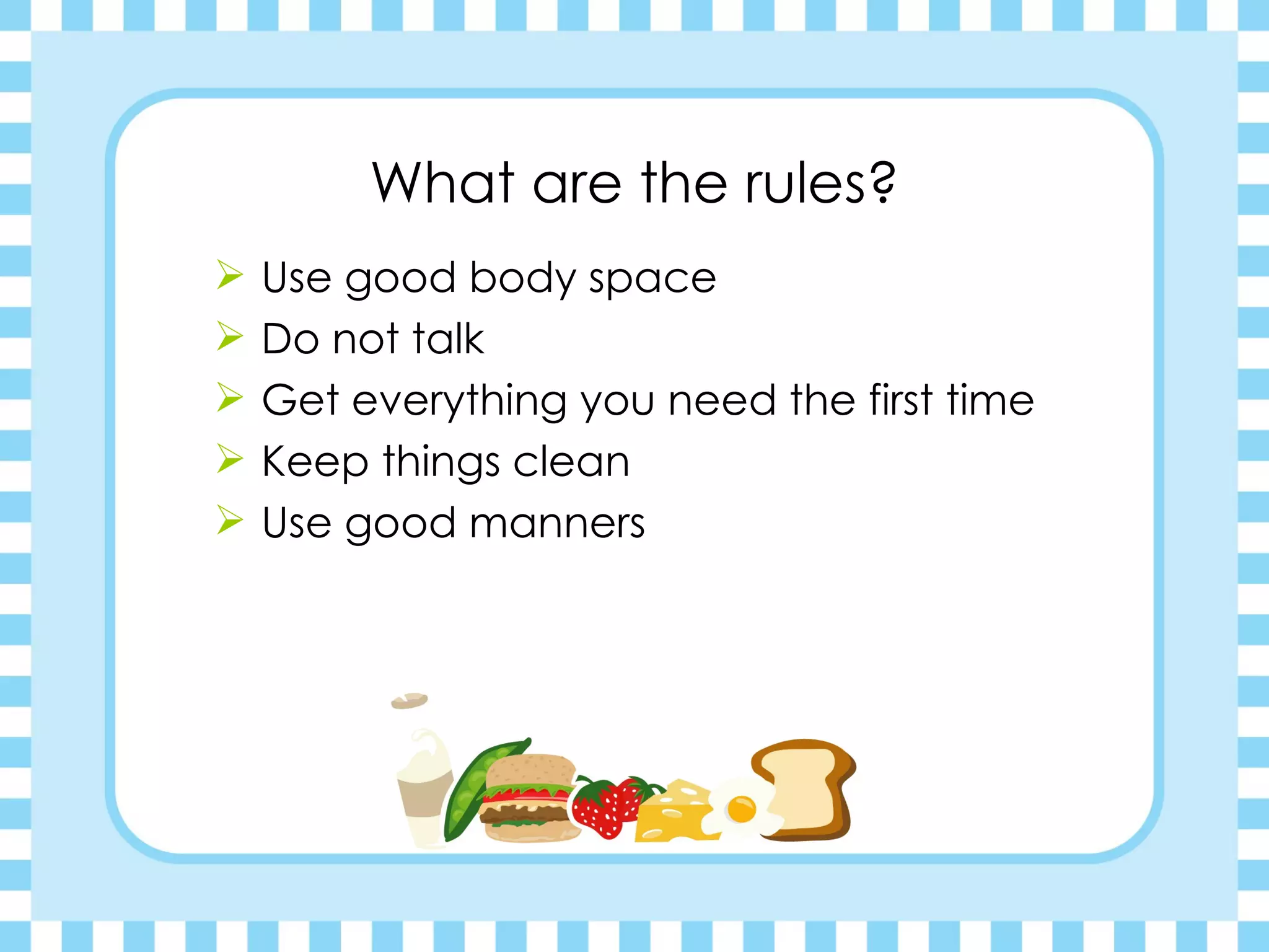 Cafeteria Procedures | PPT