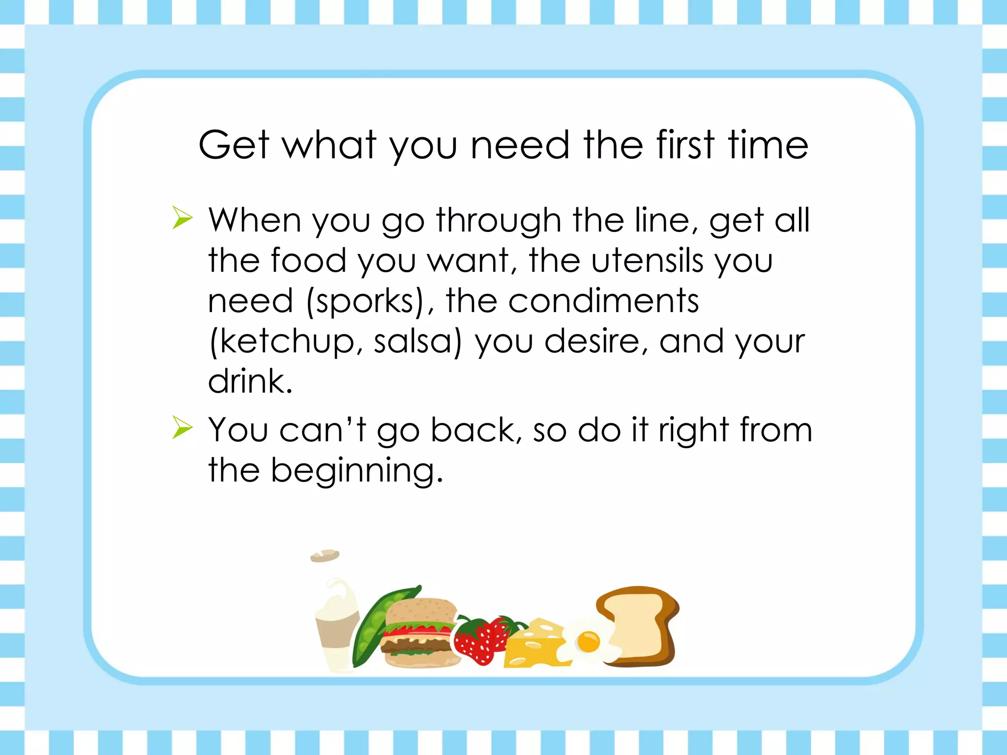 Cafeteria Procedures | PPT