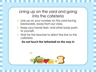 Cafeteria Procedures | PPT