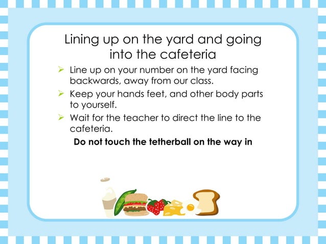 Cafeteria Procedures | PPT