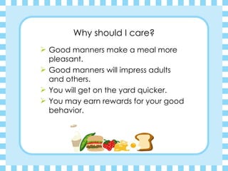 Cafeteria Procedures | PPT