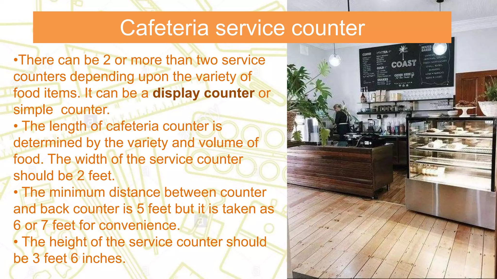 Cafeteria design Literature Review | PPTX