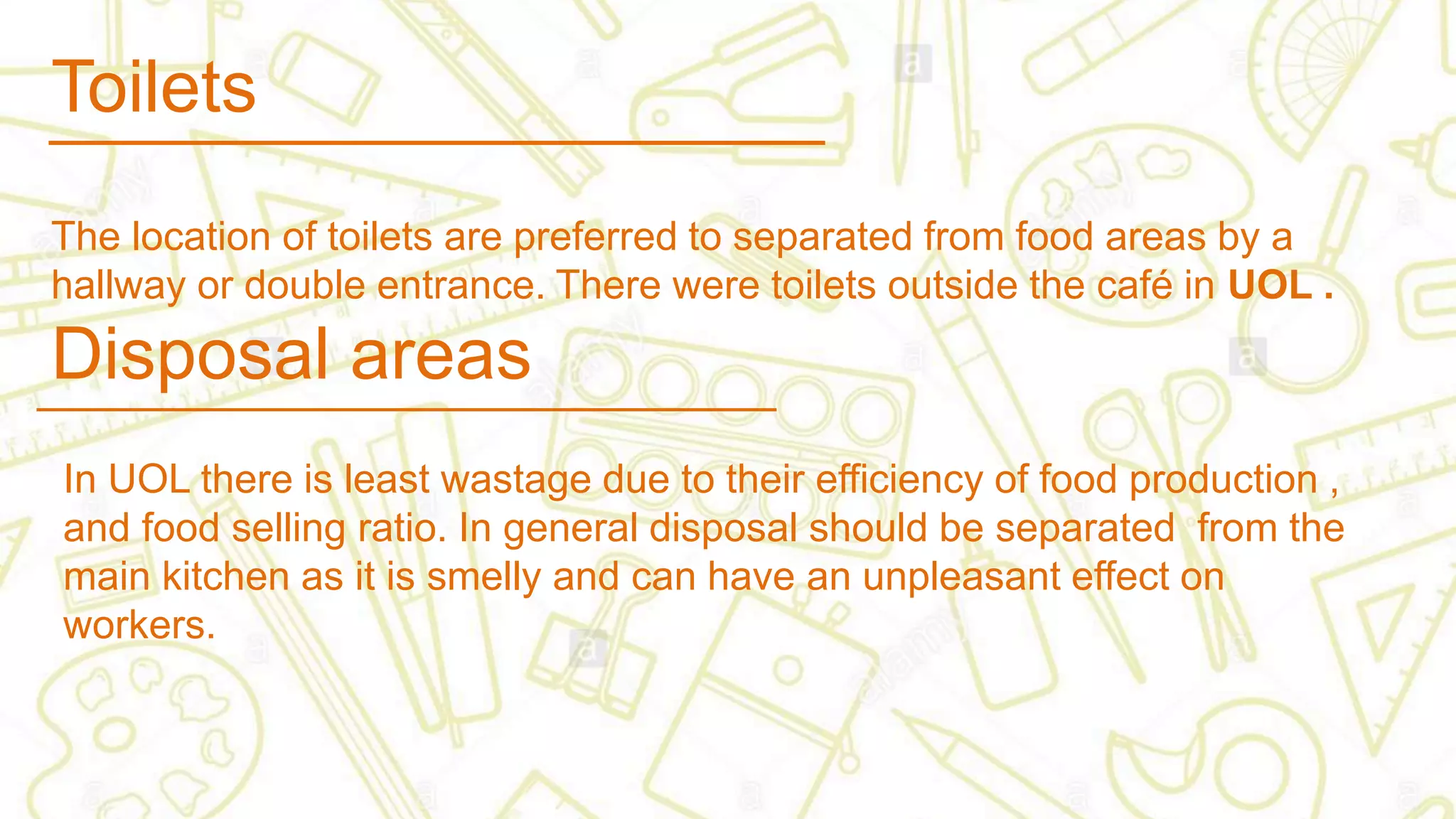 Cafeteria design Literature Review | PPTX