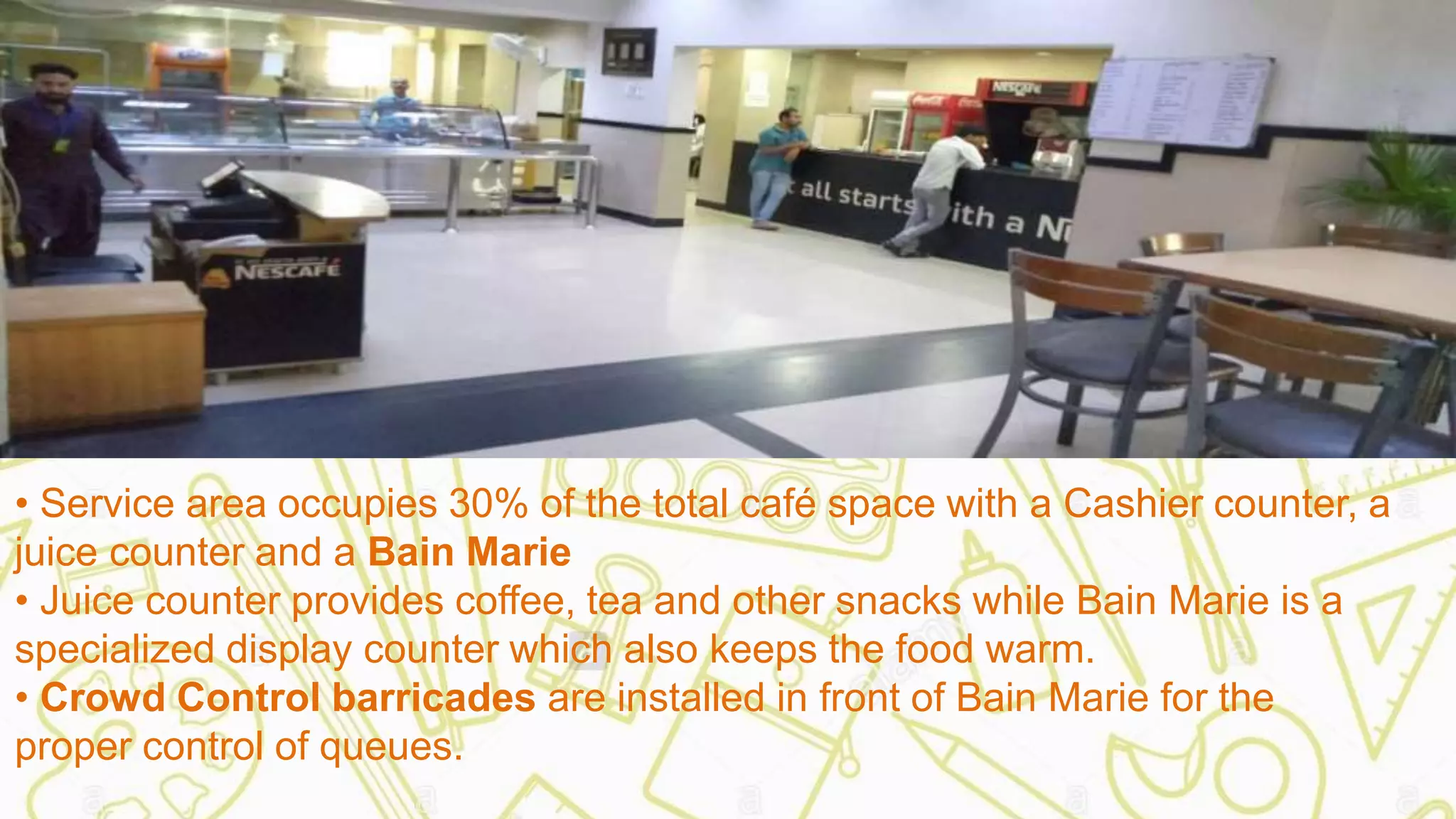 Cafeteria design Literature Review | PPTX