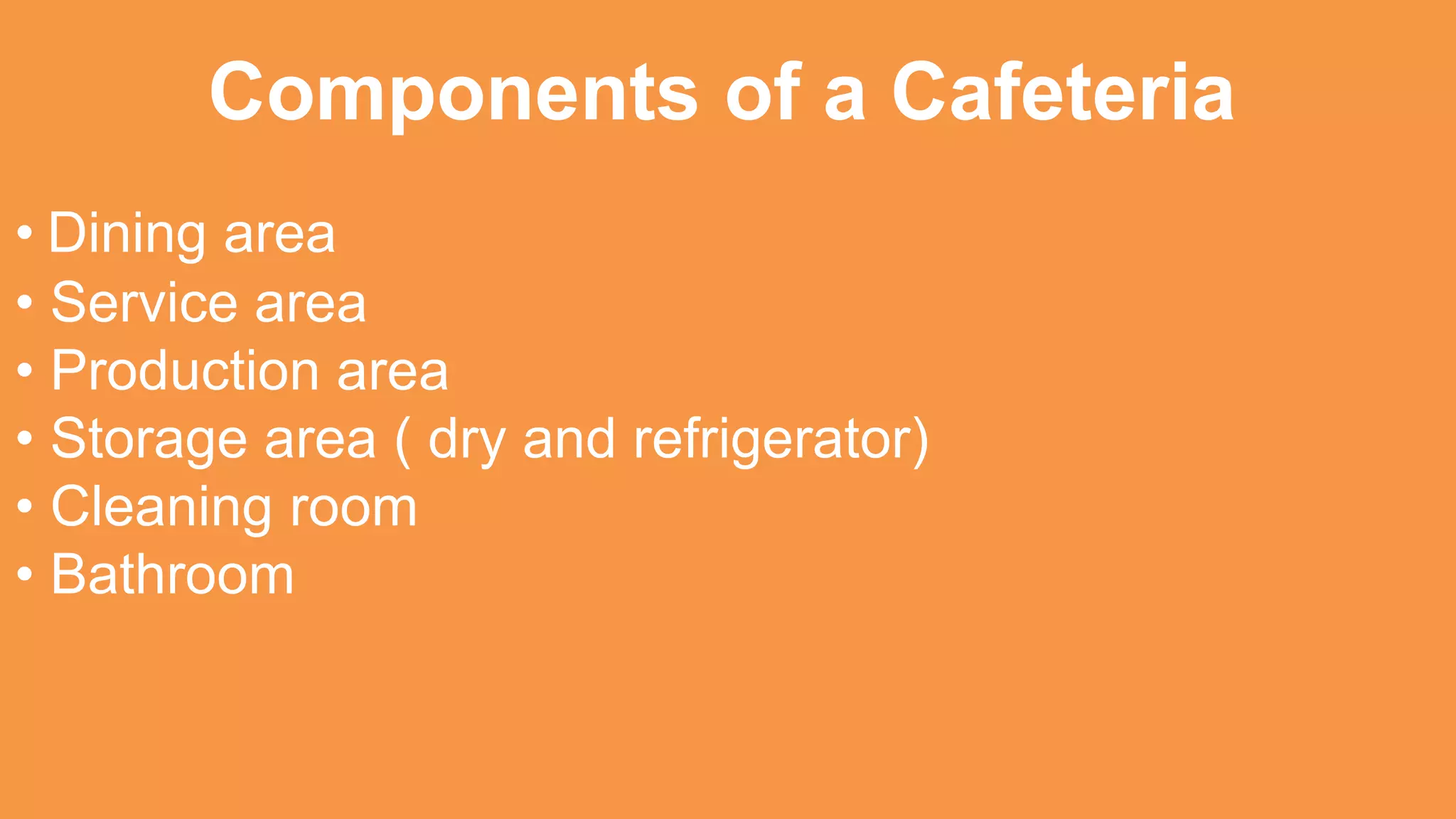 Cafeteria design Literature Review | PPTX