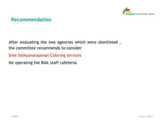 Cafeteria Proposal for new vendor.ppt
