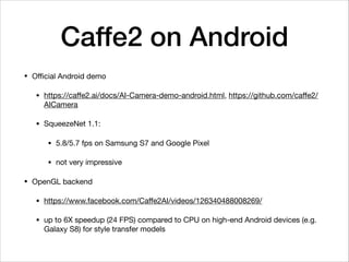 Caffe2 on Android | PDF