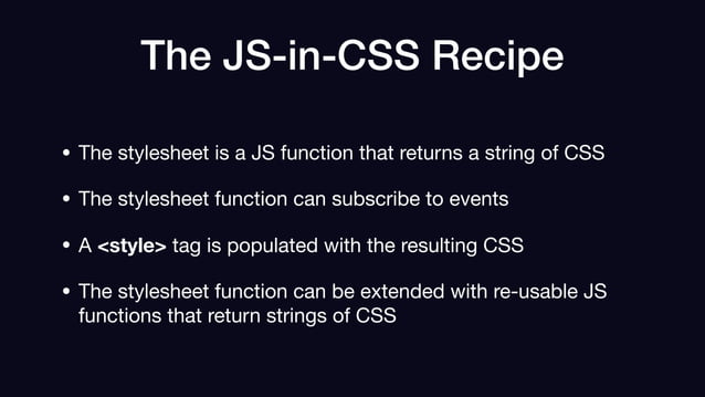 Caffeinated Style Sheets | PPT