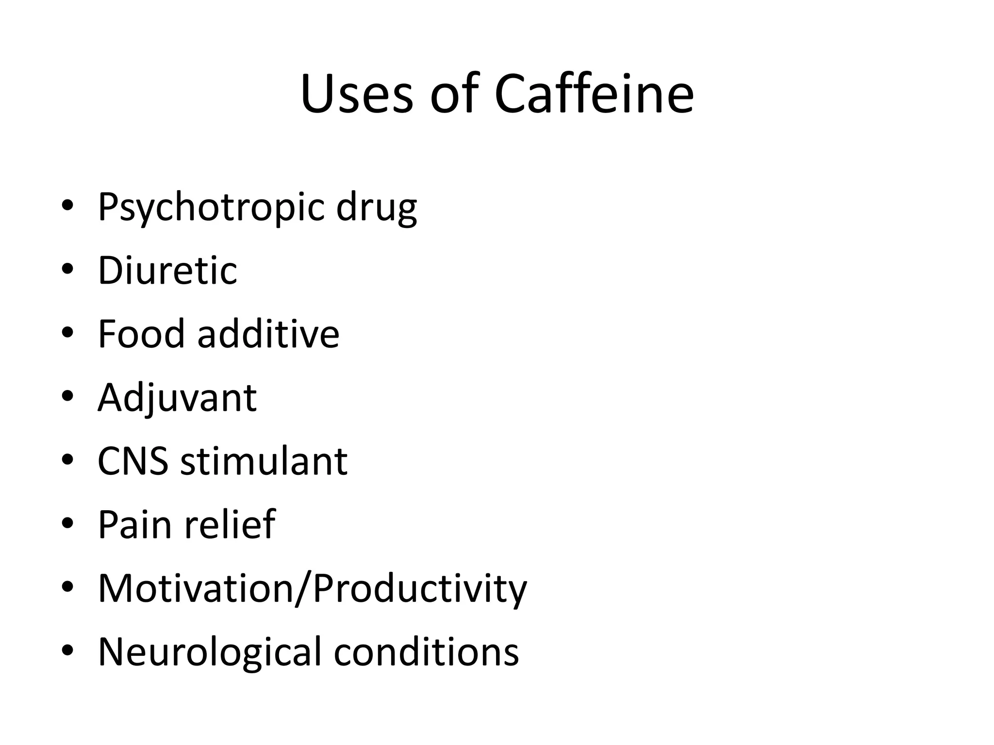 Caffeine | PPT