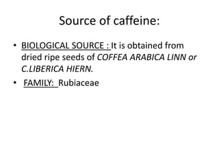 Caffeine | PPT